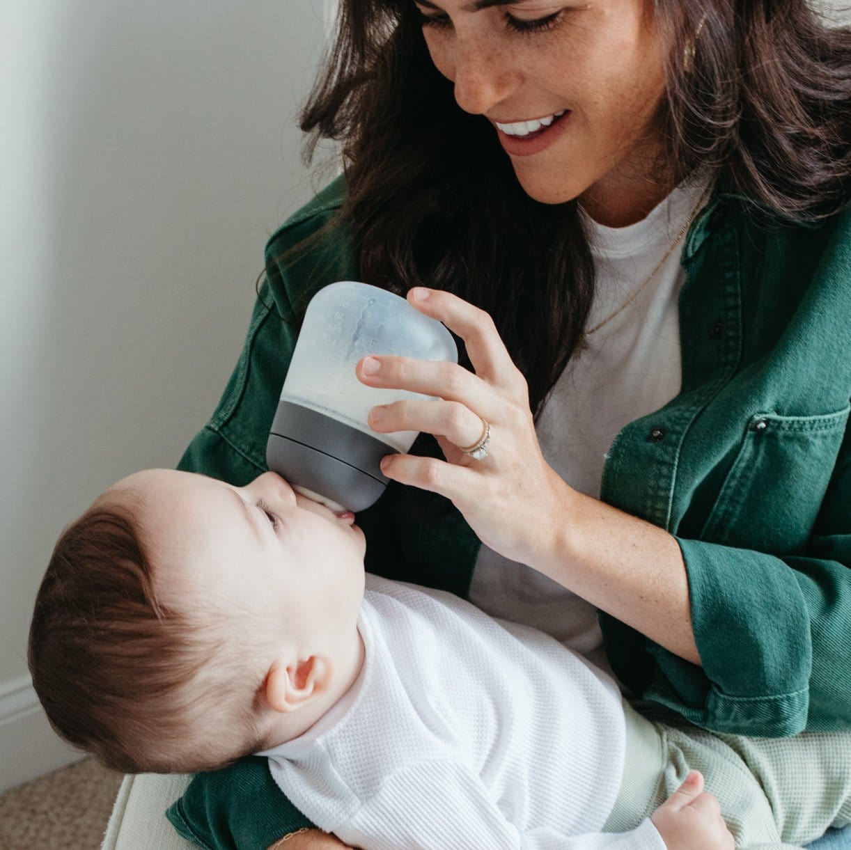 The 9oz Flexy Silicone Baby Bottle - BPA-Free, Anti-Colic – Nanobébé