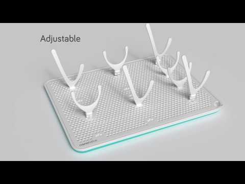 Slim Drying Rack | Baby Bottle Drying Rack | Nanobébé